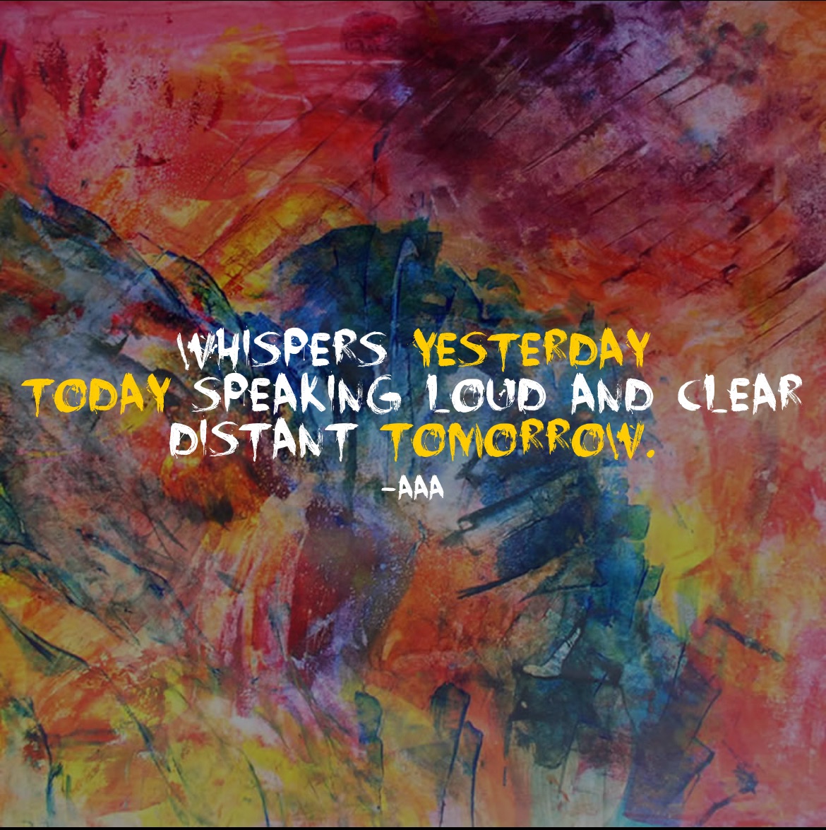 Yesterday, Today, And Tomorrow – Anthony’s Crazy Love and Life Lessons ...